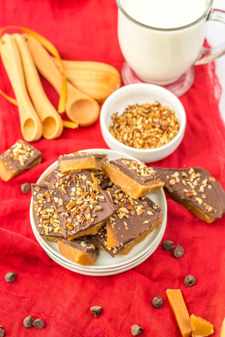 Classic English Toffee - Moore or Less Cooking