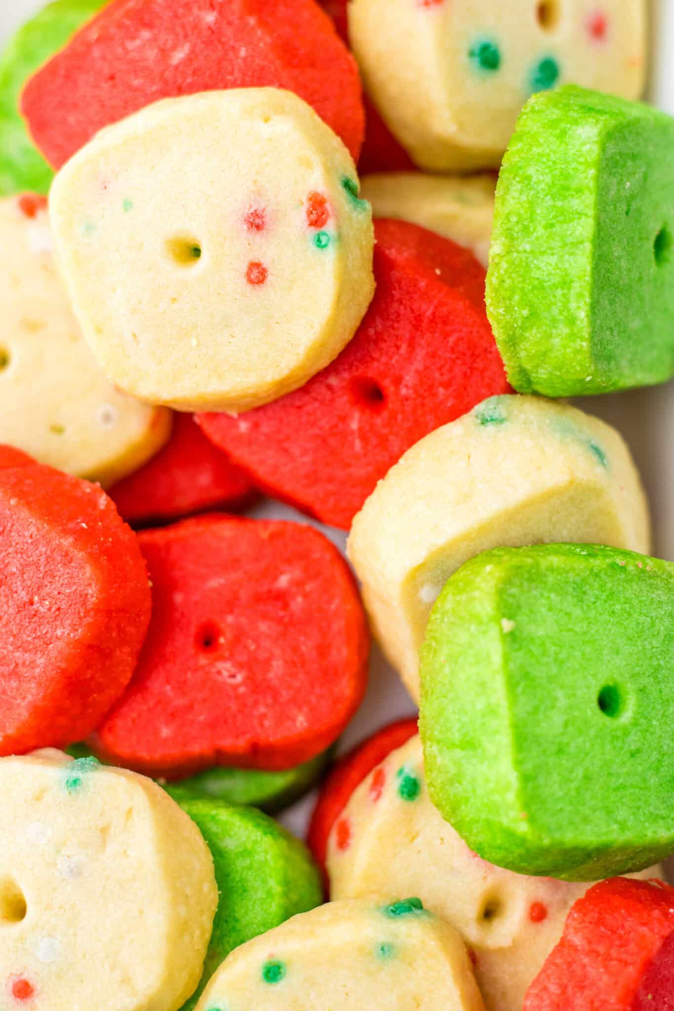 Mini Christmas Cookies - Moore or Less Cooking